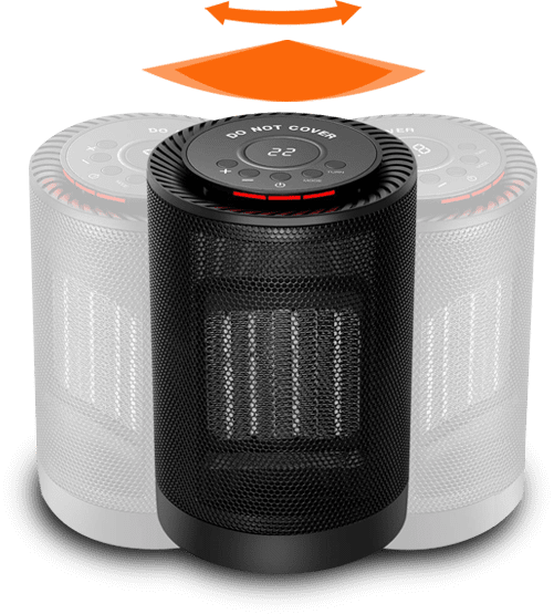 EcoHeat S Revolutionary Portable Personal Ceramic Heater With a Sleek ...